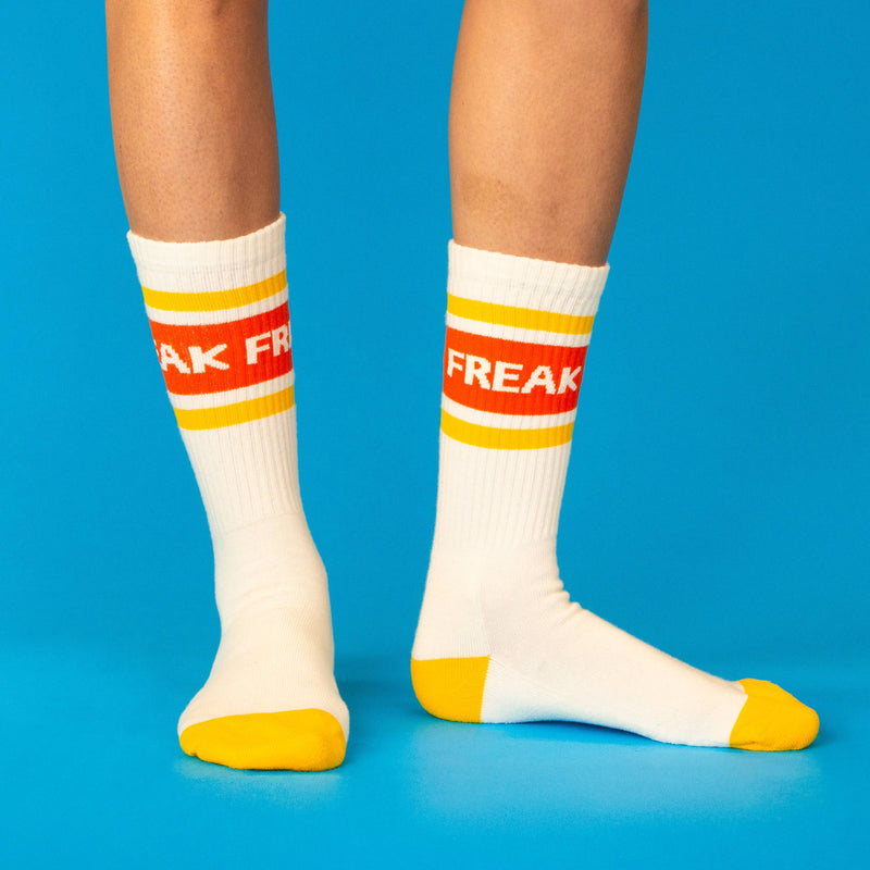 Freak Gym Crew Socks - Bold Statement Socks for Everyday — LOCAL FIXTURE