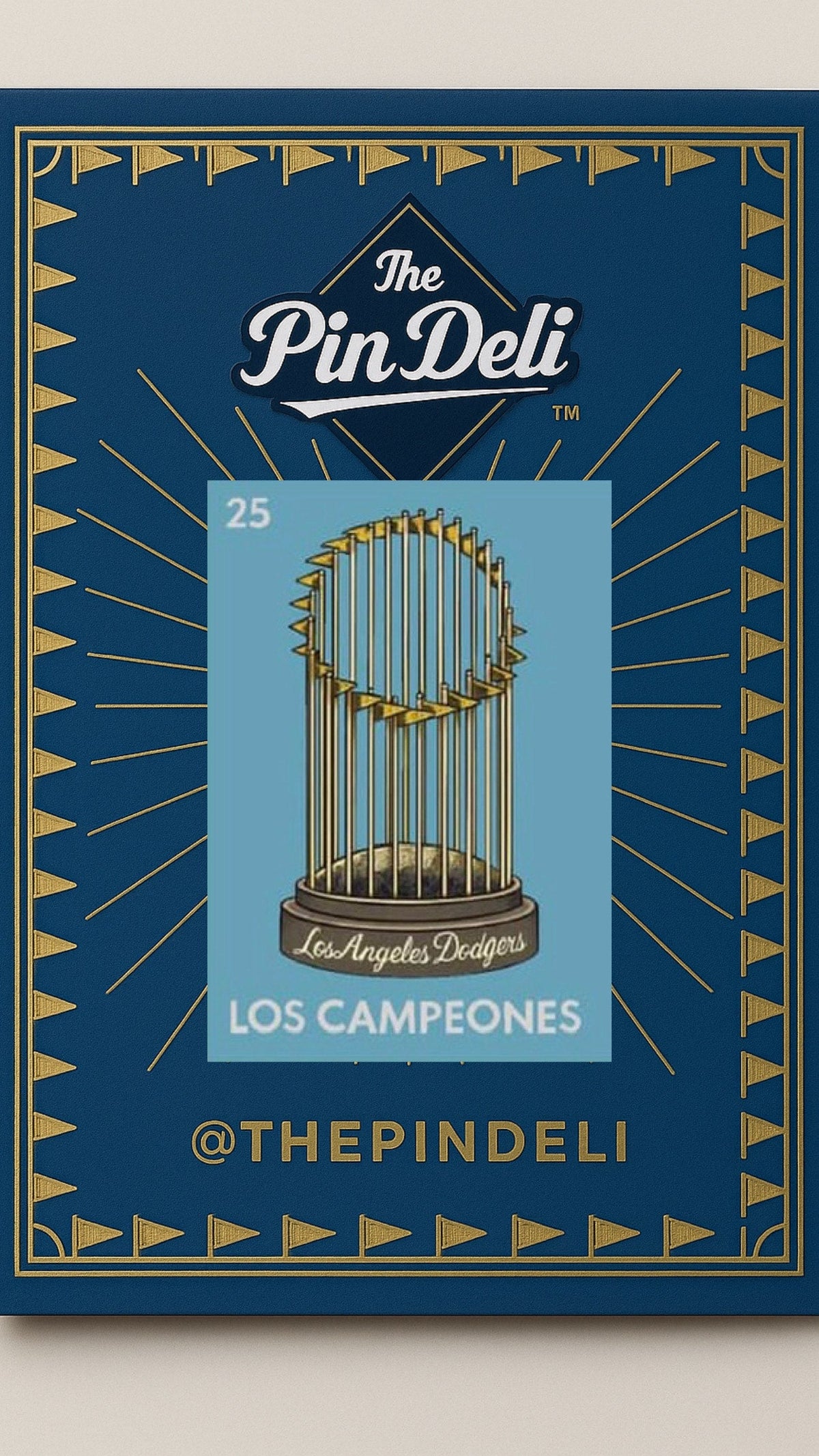 Loteria World Series Champs Card — LOCAL FIXTURE