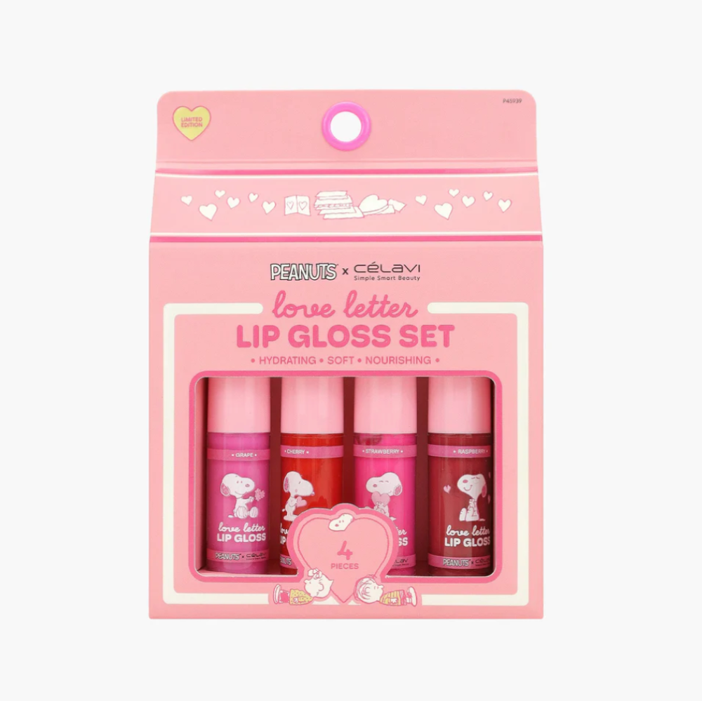 Peanuts 4-Piece Lip Gloss Set — LOCAL FIXTURE