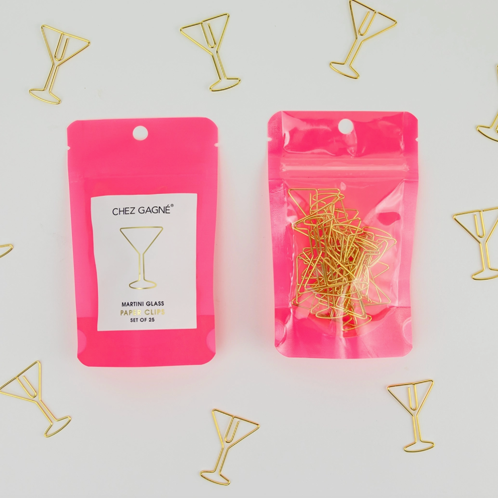 Paper Clip Pack | Martini Glass — LOCAL FIXTURE
