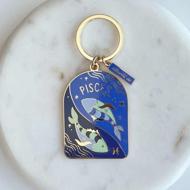 Pisces Keychain — LOCAL FIXTURE