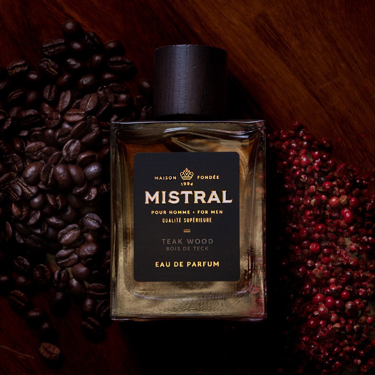 Mistral Men's Teak Wood Eau de Parfum — LOCAL FIXTURE