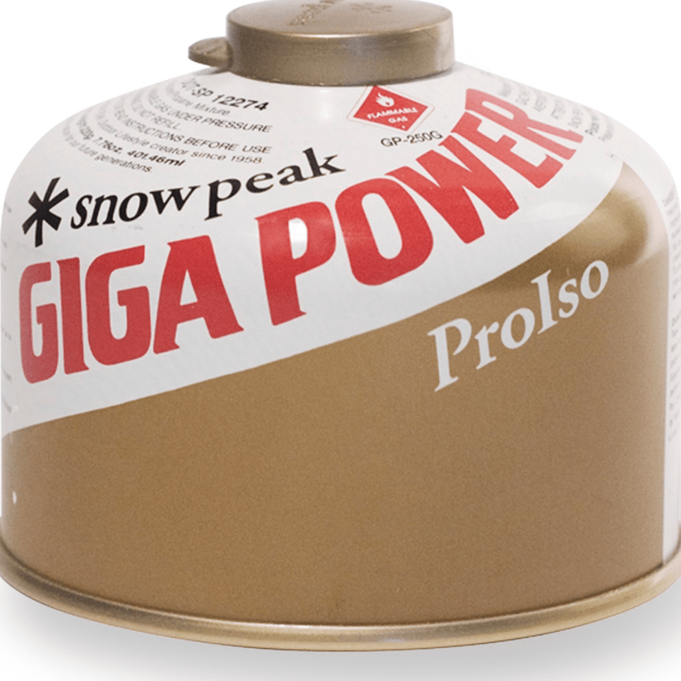 Snow Peak GigaPower Fuel 250 Gold — LOCAL FIXTURE